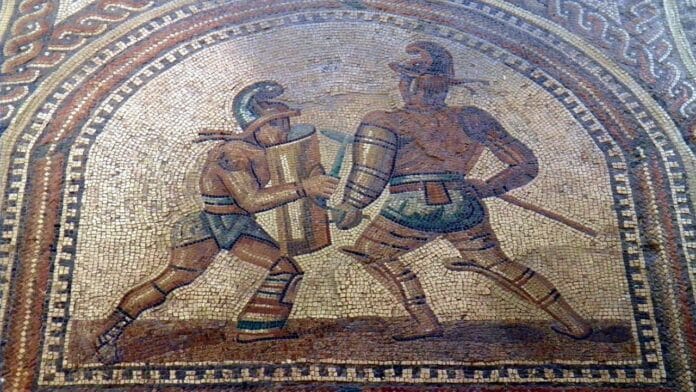 The Gladiators Who Brought Ancient Greek Fighting Style to Roman Arenas ...