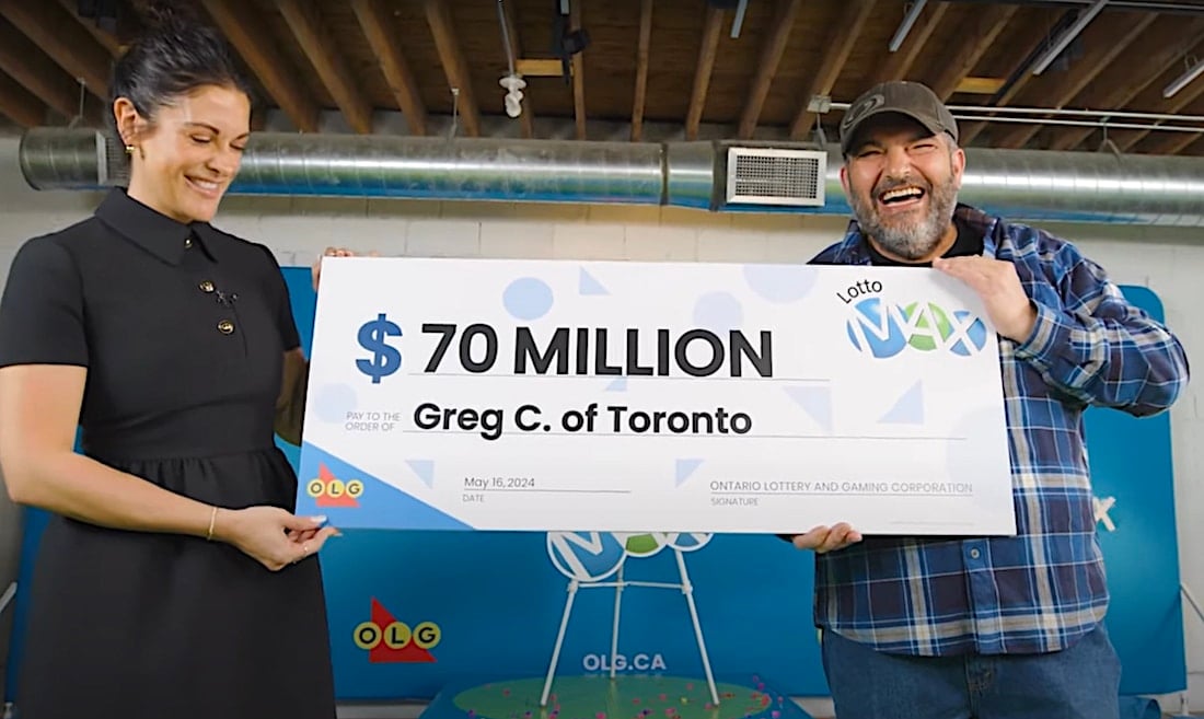 Toronto Greek Wins $70 million in Lottery - GreekReporter.com