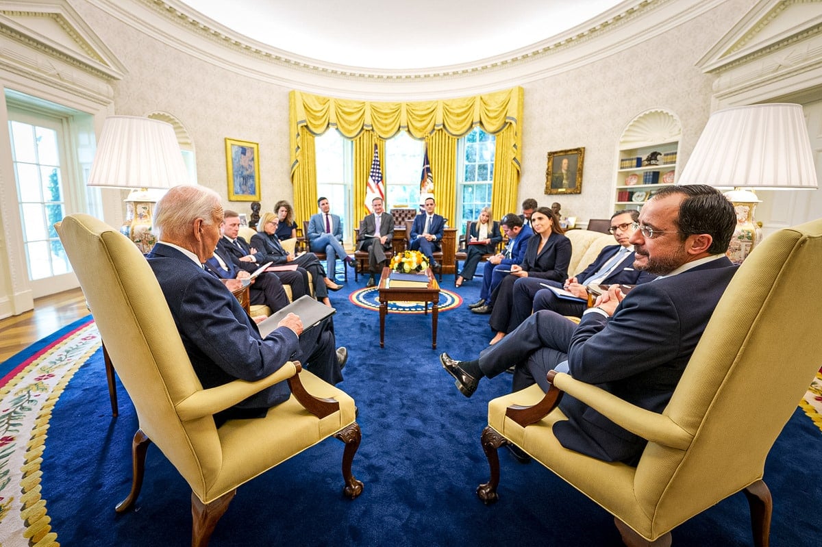 Christodoulides to Biden: Cyprus under Occupation for 50 years ...