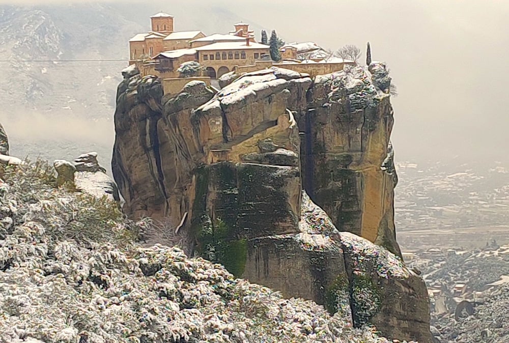 Weather Front Brings Snowfall and Extreme Cold to Greece ...