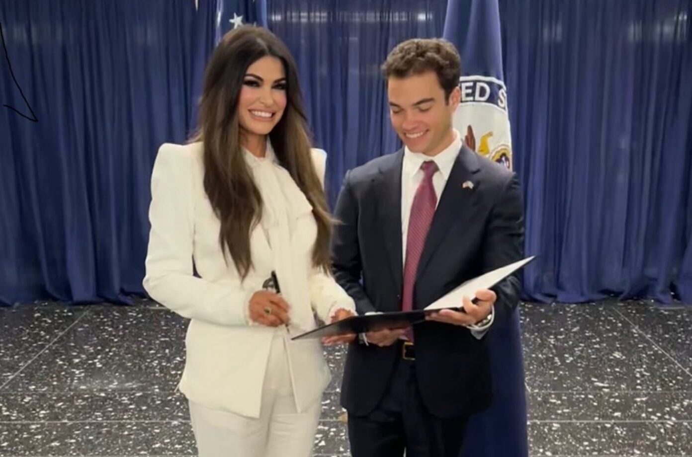 Kimberly Guilfoyle Sworn in as First Female US Ambassador to Greece ...