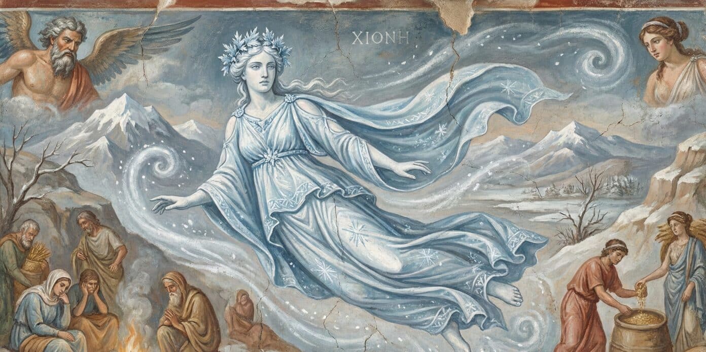 Chione, the Forgotten Greek Goddess of Winter and Cold - GreekReporter.com