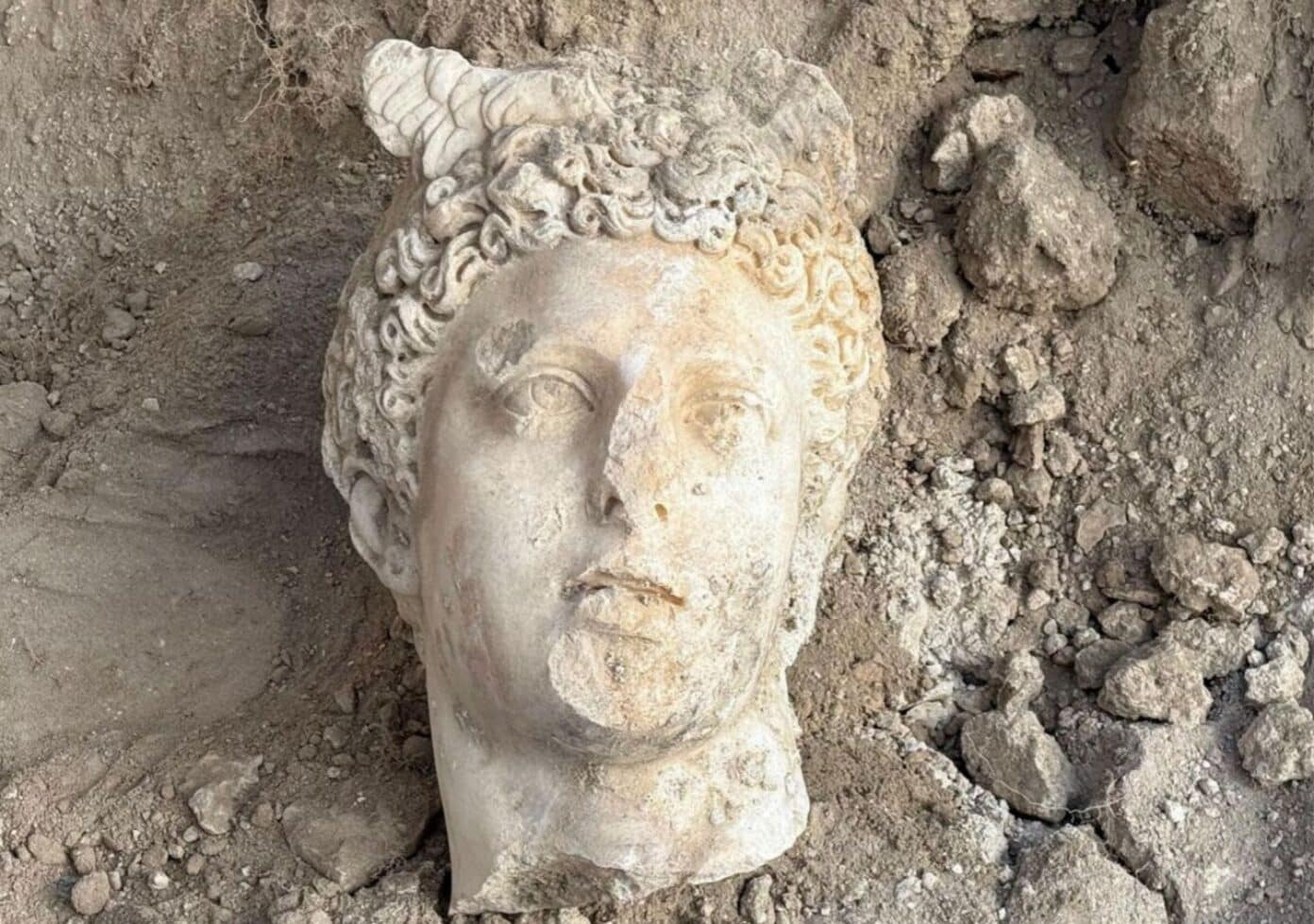Greek God Hermes Statue Found in AncientCity of Laodicea ...