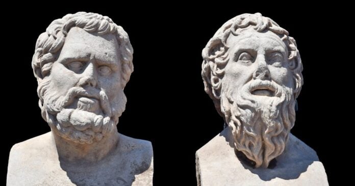 Ancient Marble Busts With Greek Inscription Found in Israel ...